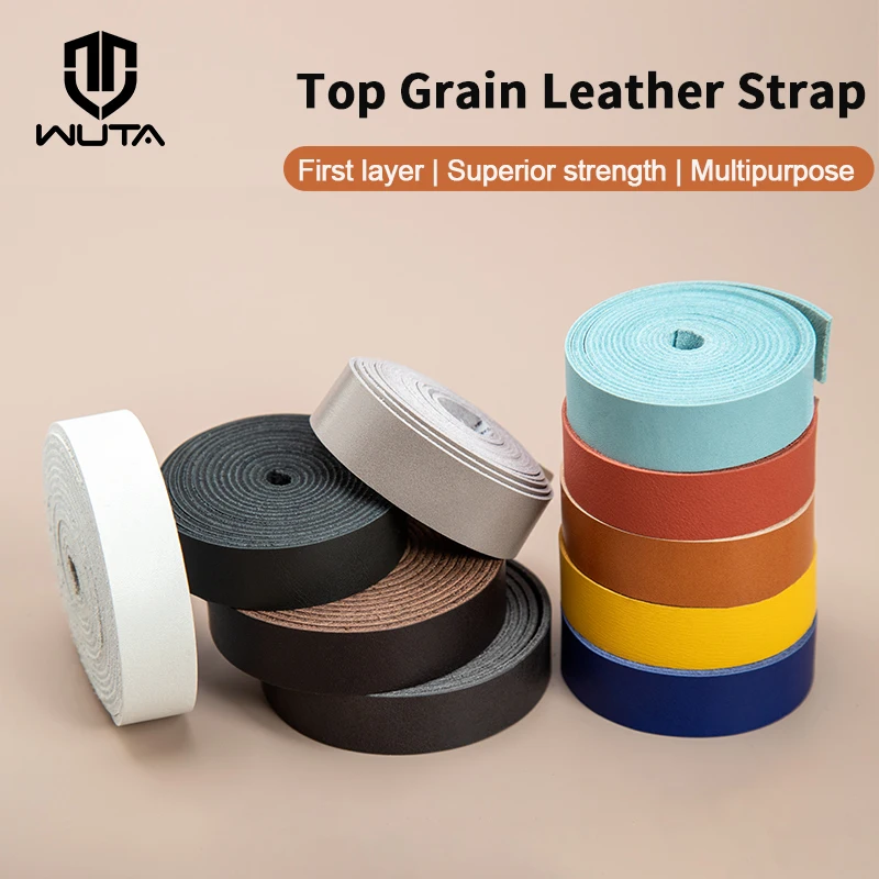 WUTA-Top-Grain-Genuine-Leather-Belt-Blank-Strap-First-Layer-Cowhide ...