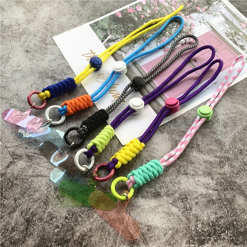 Mobile-Phone-Chain-Ring-Cord-for-Keys-with-Patch-Wrist-Strap-Luxury ...