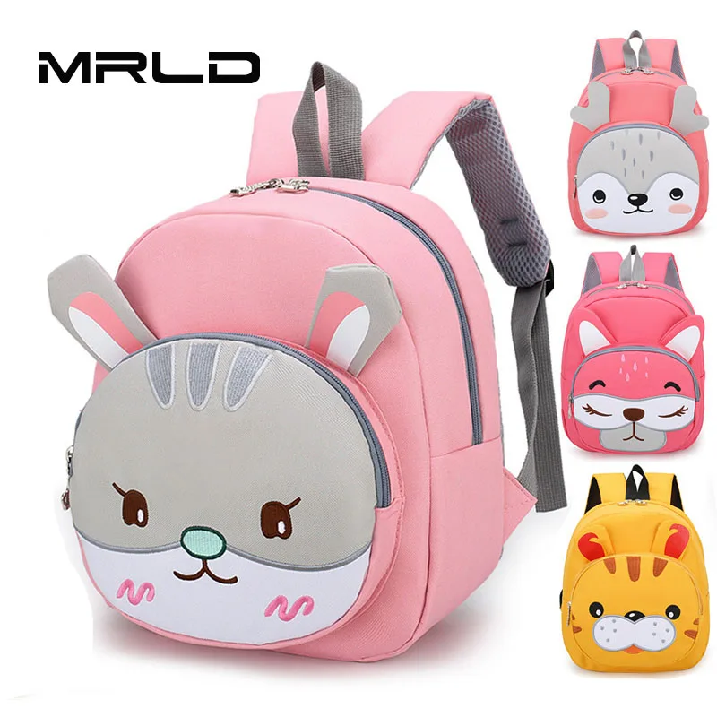 MRLD New Children's Bags Boys and Girls Baby Kindergarten Schoolbag ...