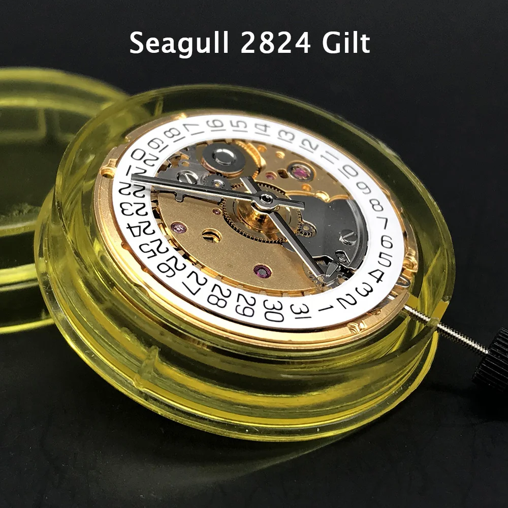 Seagull Automatic Movement 2824-2 Mechanical Watch Parts Replacements 3 ...
