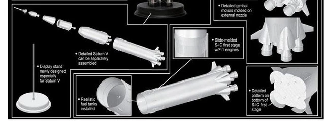 Apollo 11 Rocket Model Kit