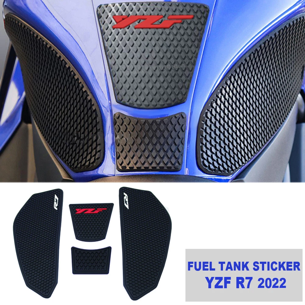 Motorcycle Side Fuel Tank Pad | Tank Pads Protector Stickers | Traction ...