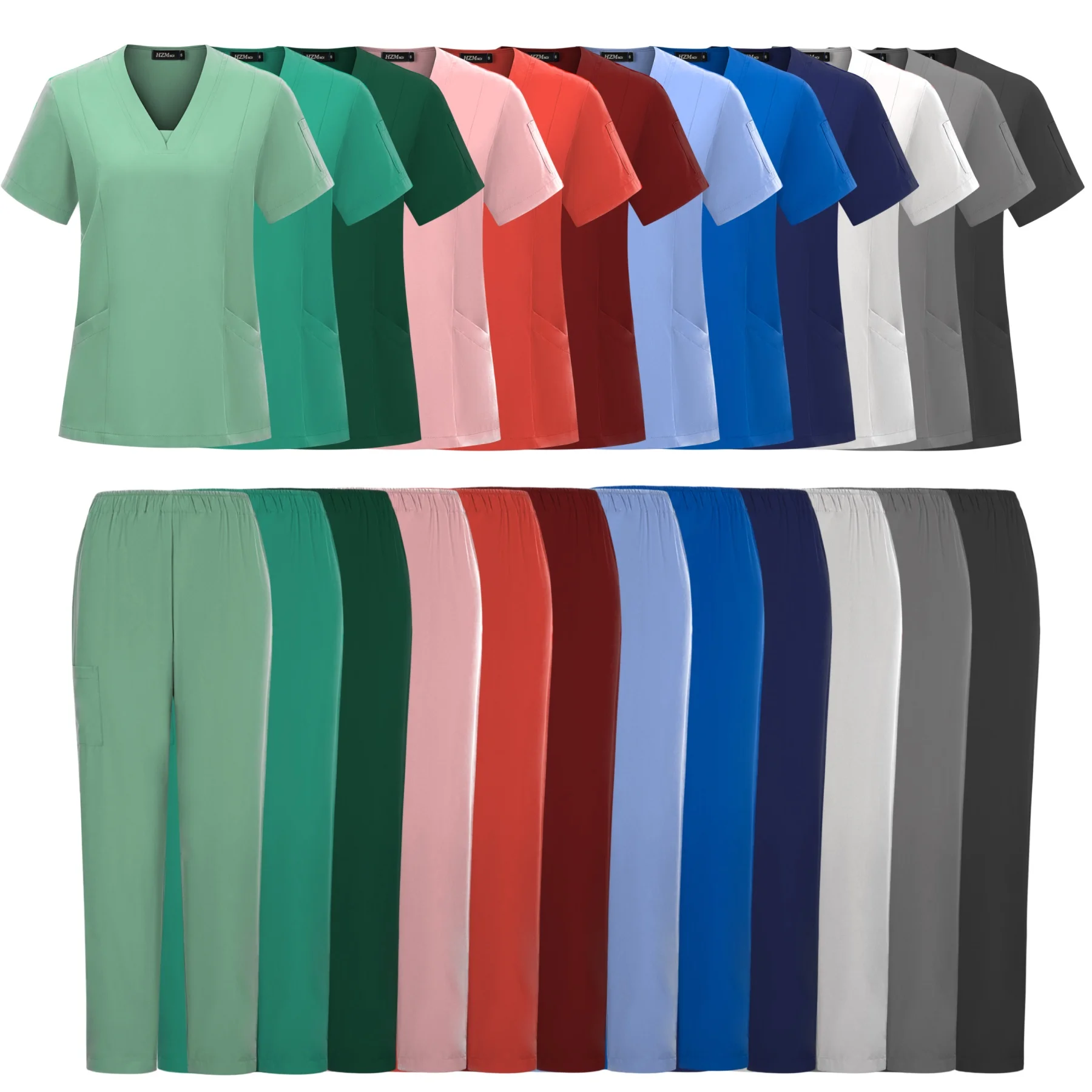 Nurse-Medical-Uniform-High-Quality-Pet-Grooming-Care-Workwear-Set ...