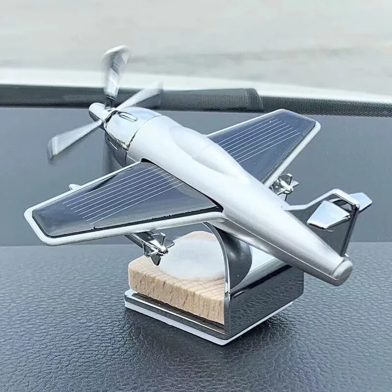 Solar-Aircraft-Car-Perfume-Ornament-Car-Solid-Aromatherapy-Car ...