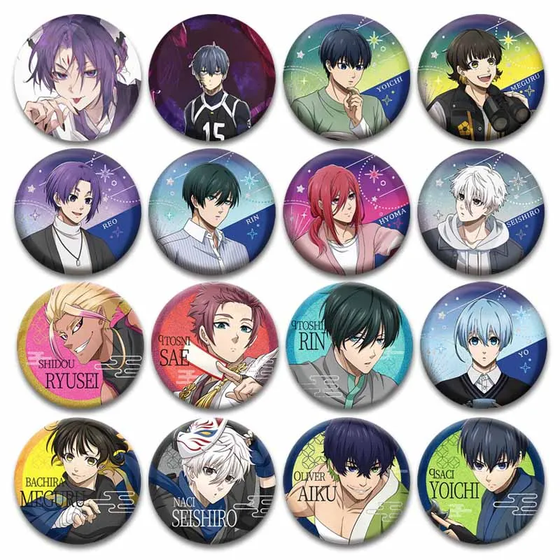 Anime-Blue-Lock-Enamel-Brooch-Cool-Meguru-Bachira-Avatar-Round-Pins ...