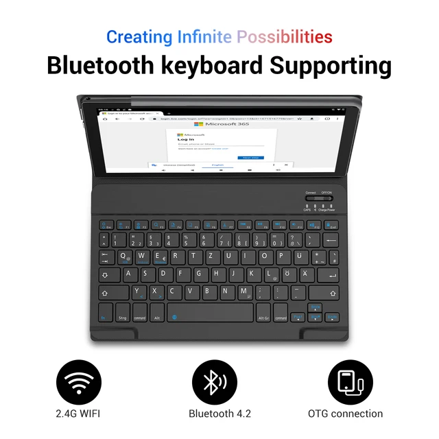 XGODY N01 Tablet 10 inch Android Tablets 6GB 128GB IPS Screen Quad-core ...