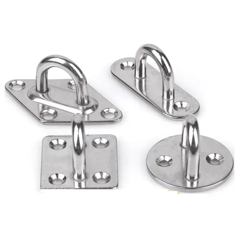 2pcs-M5-M8-Hammock-Mount-Stainless-Steel-U-Type-Hook-Wire-Rope-Tension ...