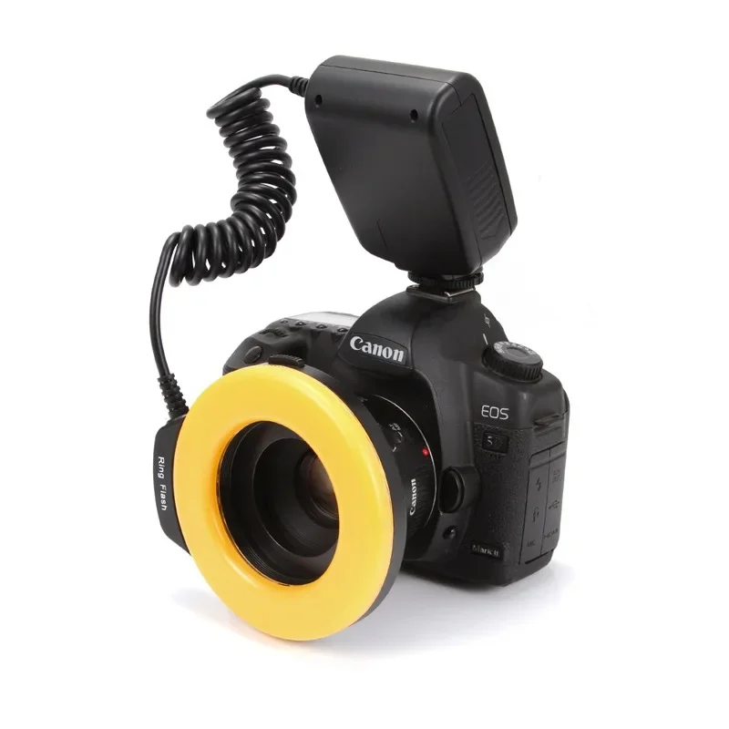 Mamen-Macro-LED-Ring-Flash-Light-Camera-LCD-Display-Speedlite ...