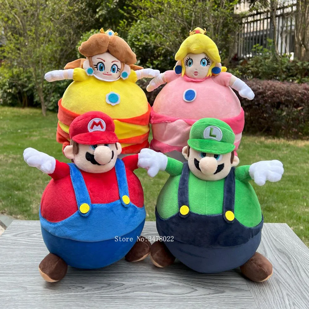 Super mario bros maravilha pelúcia mario balão luigi pêssego margarida ...