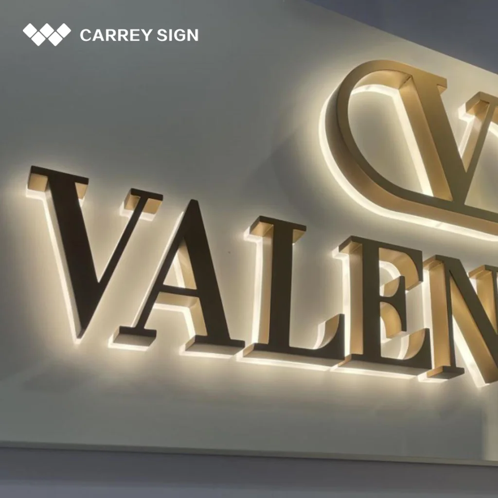 Logotipo-de-parede-LED-retroiluminado-acr-lico-personalizado-luz-3D ...