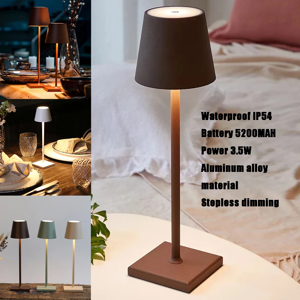 Wireless-Table-Lamp-Bedside-Table-With-Charging-Usb-Light-Night-Lamps ...
