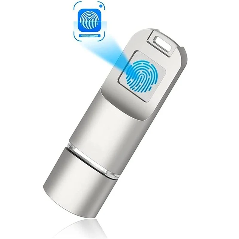 Fingerprint USB3.0 Flash Drive 32G 64G 128G Accurate Identificaiotn ...