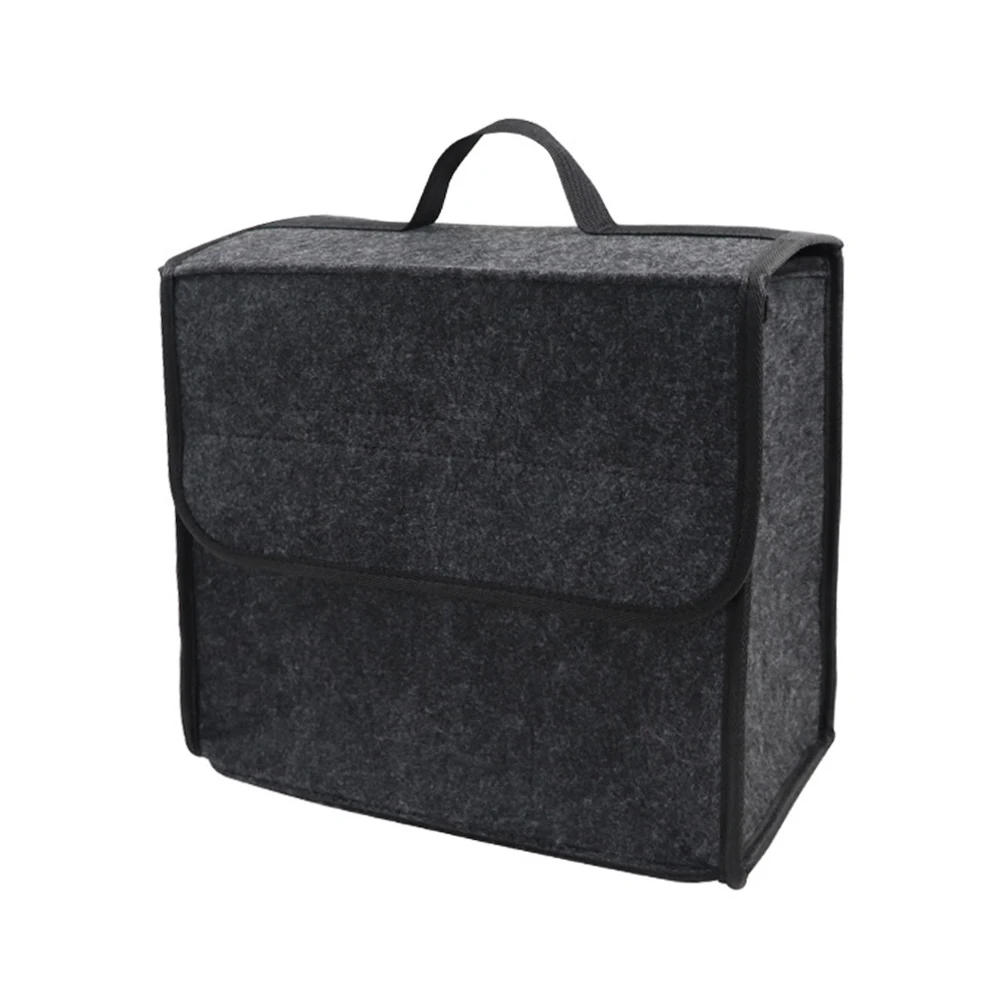 Multifunctional-car-trunk-storage-bag-foldable-soft-felt-grey-Car-trunk ...