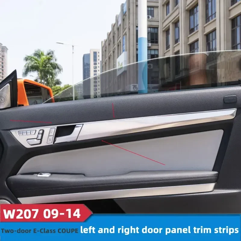 Carbon Fiber Car Interior Door Handle Panel Strips Cover Trim for ...