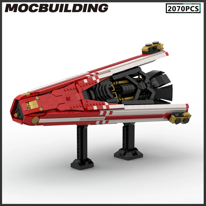 MOC-Building-Blocks-Space-Ship-Razorback-Modular-Model-DIY-Bricks ...