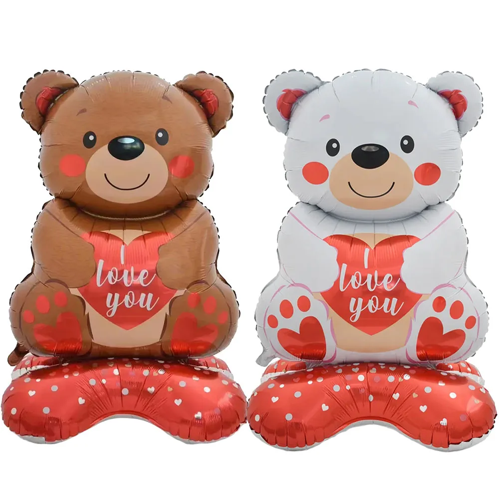 Standing-Bear-Balloon-Inflatable-Bear-Foil-Balloon-Valentine-s-Day ...