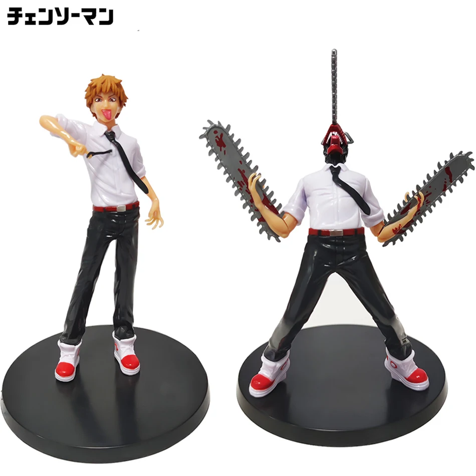 Anime-17cm-Chainsaw-Man-Pochita-Figure-Doll-Denji-Power-PVC-Model ...