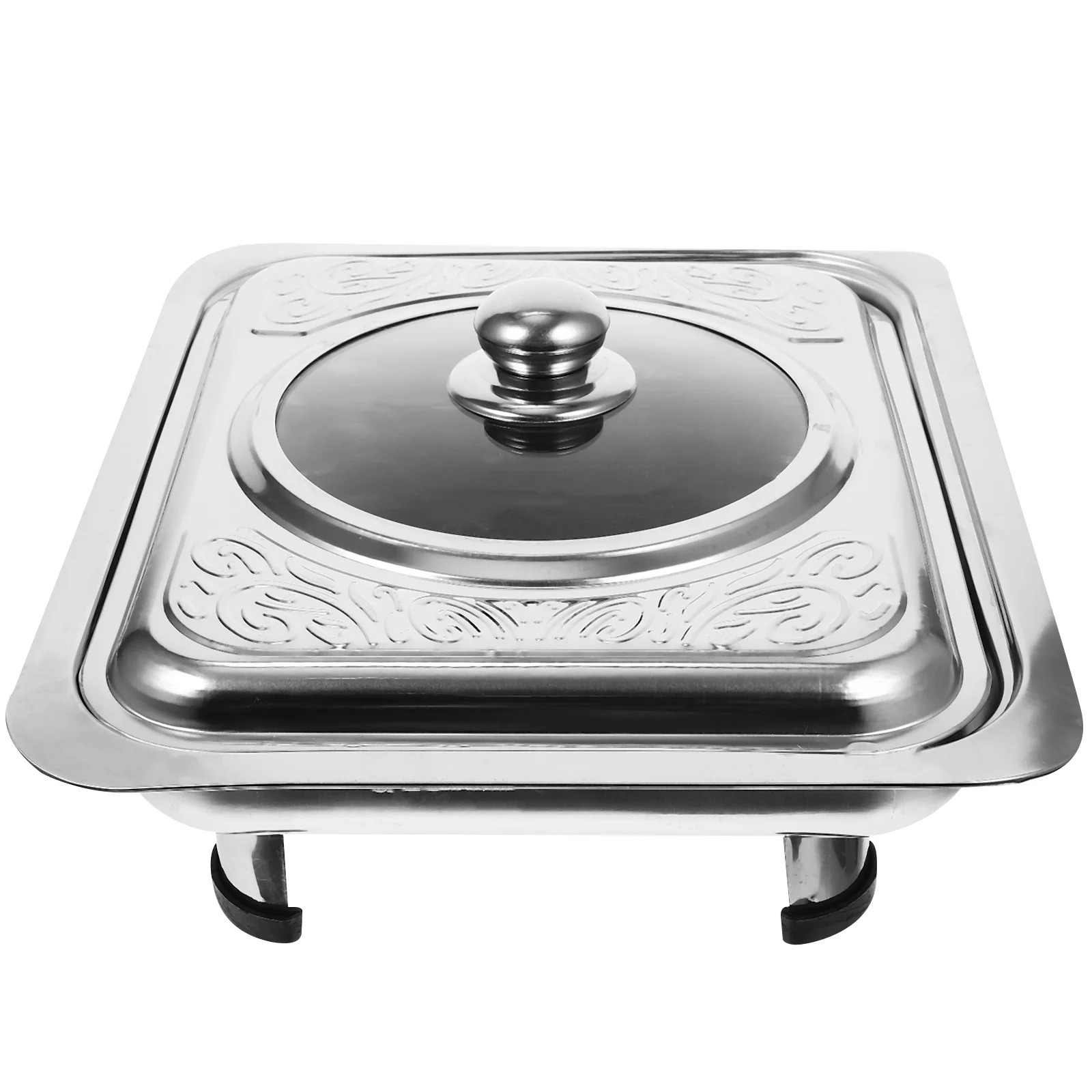 Buffet-Chafing-Food-Set-Dish-Warmer-Pan-Tray-Chafer-Steel-Stainless ...