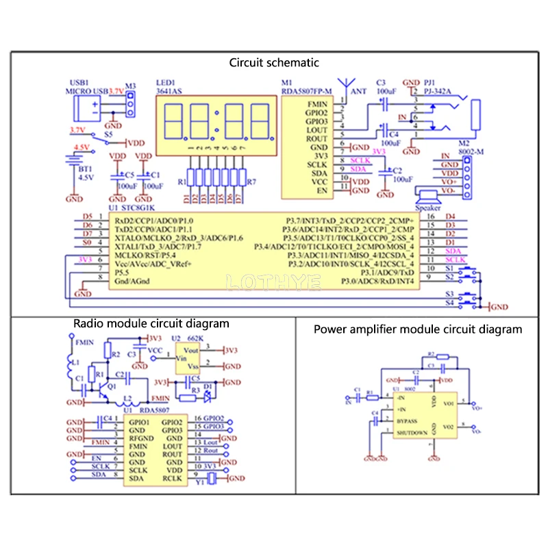Cd9088 Radio Circuit