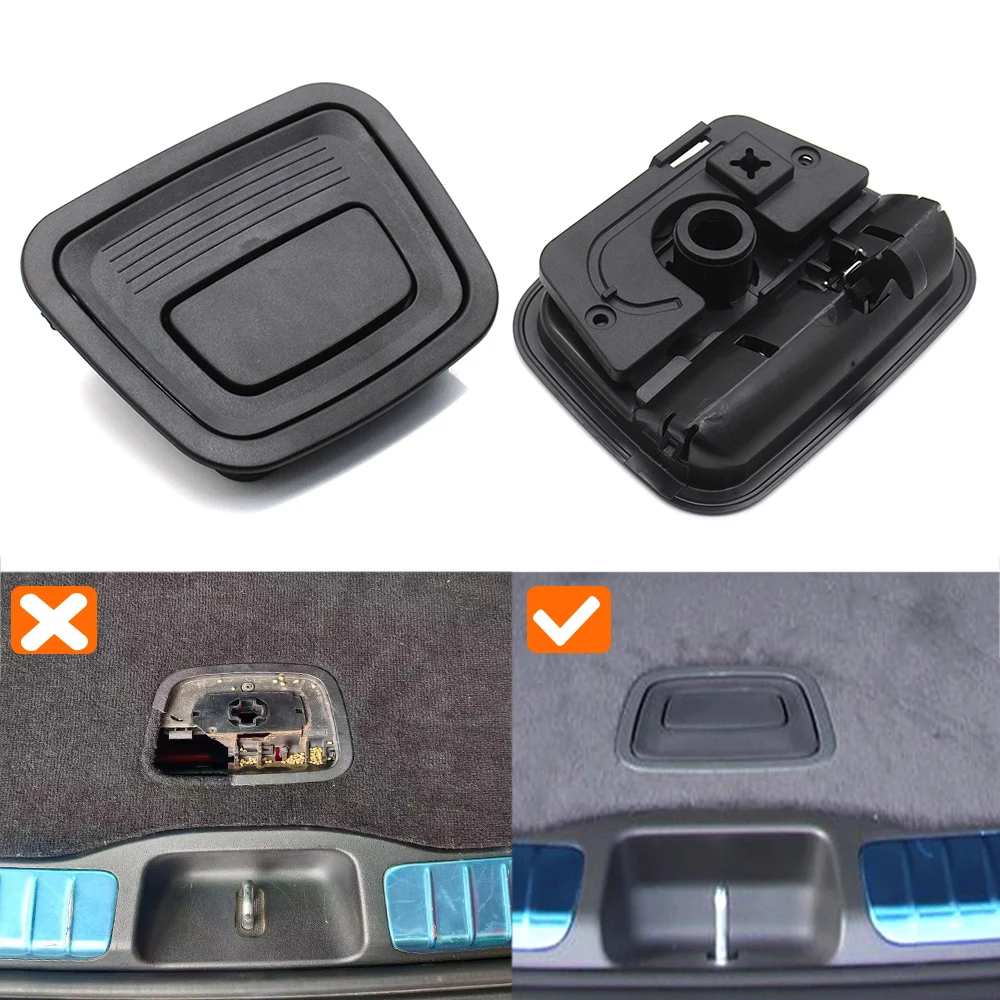 Rear-Luggage-Trunk-Boot-Mat-Floor-Carpet-Switch-Latch-Handle-For ...