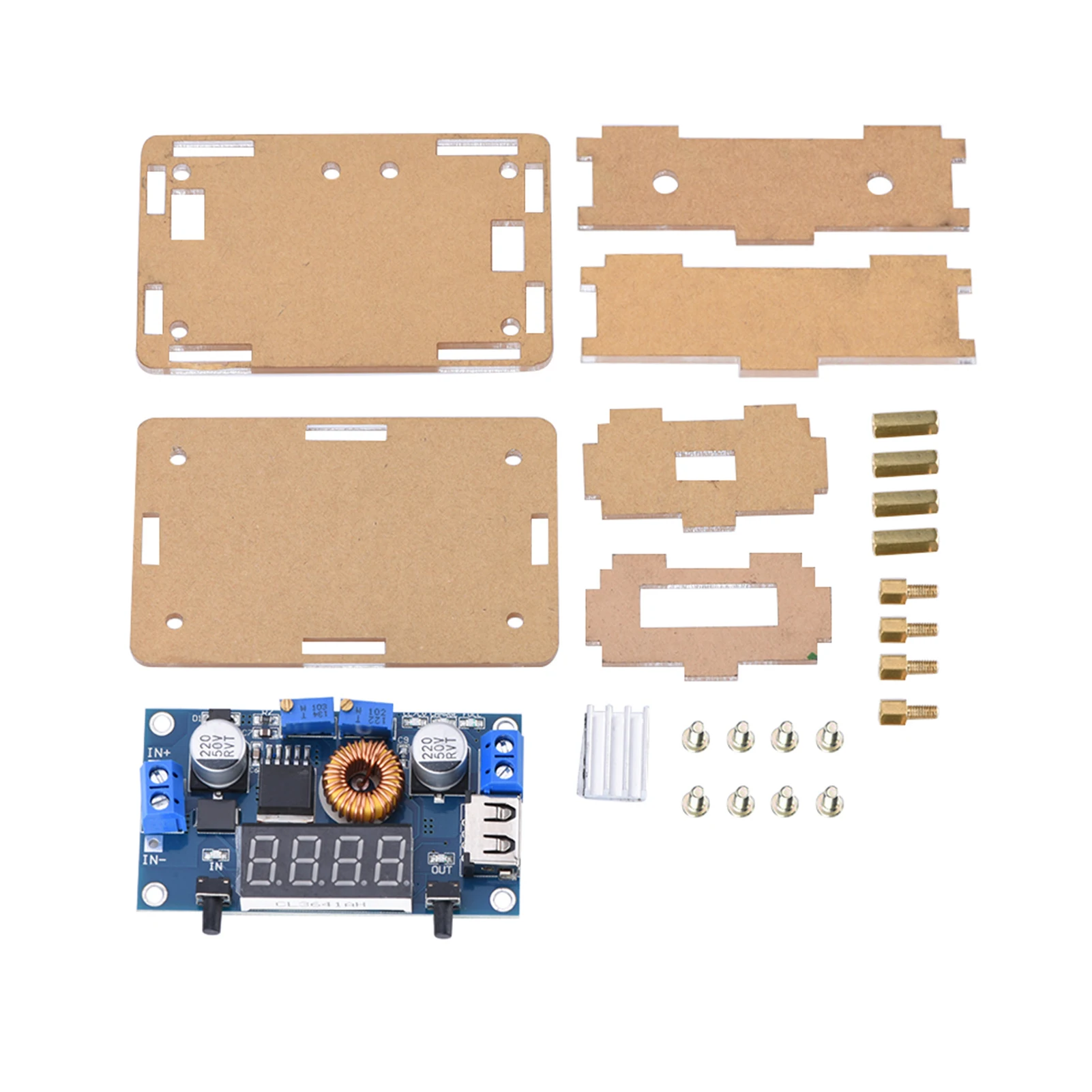 5A DC-DC CC/CV Lithium Battery Buck Charger Board LED Power Converter ...