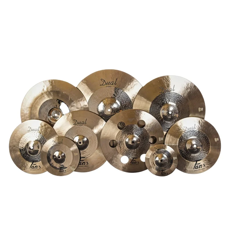Hand-Hammered-Tuning-Cymbal-Highly-Polished-Cymbals-Five-Pieces-Cymbal ...