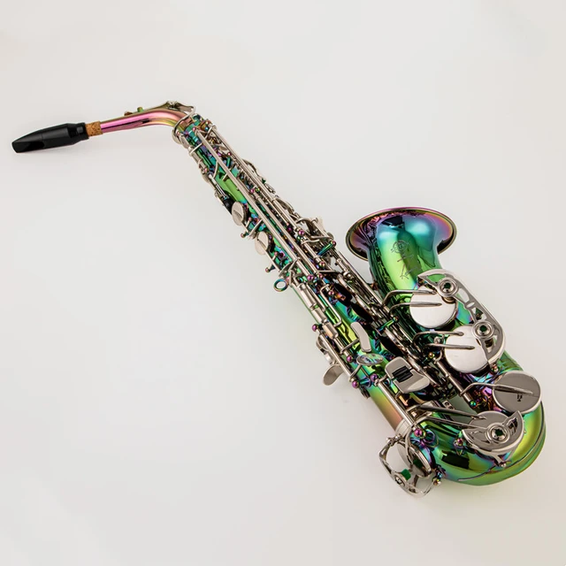 Colorful Alto Saxophones