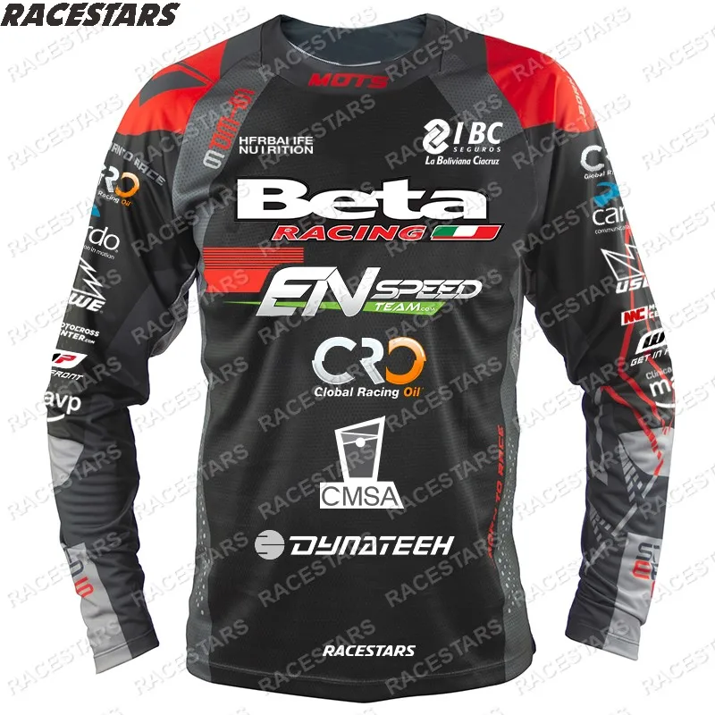 Enduro-Jersey de manga larga para bicicleta de montaña, ropa deportiva transpirable para ...