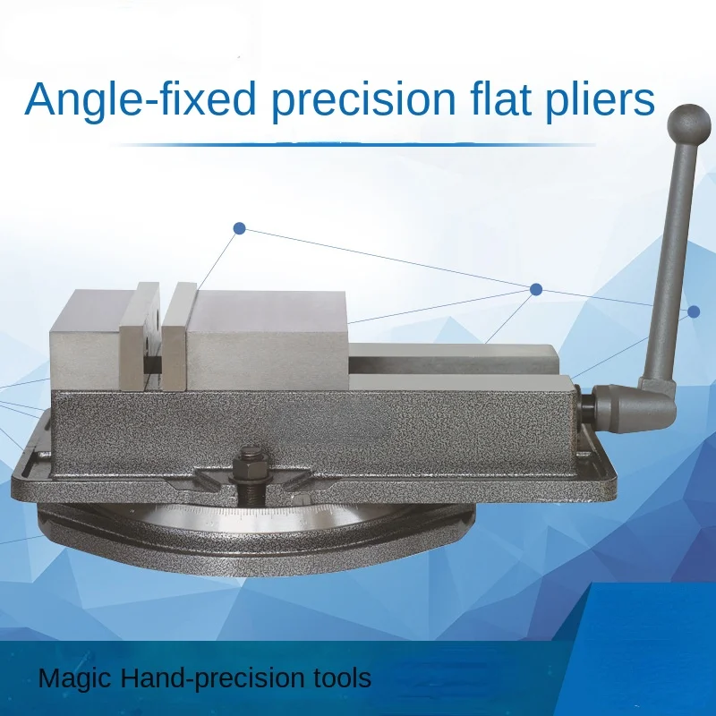 Precision-Angle-Lock-Style-Flat-Nose-Pliers-Machine-Vice-CNC-Heavy ...