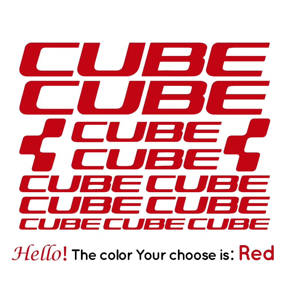 CUBE-Bike-Frame-Stickers-Bicycle-Decal-Accessories-Cube-Road-Cycling ...