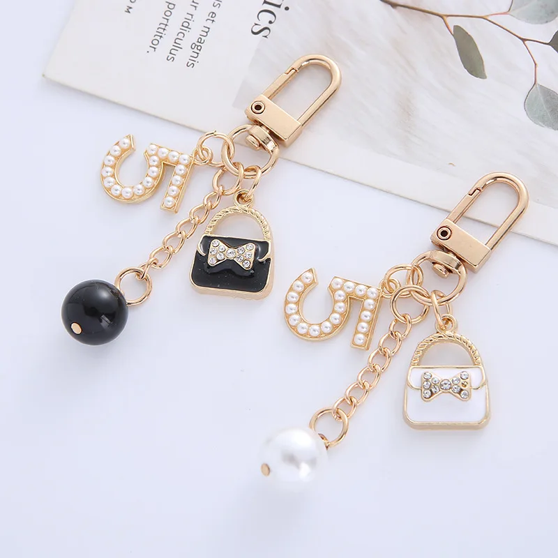Number 5 key chains for women phone charm keychains accessories ...