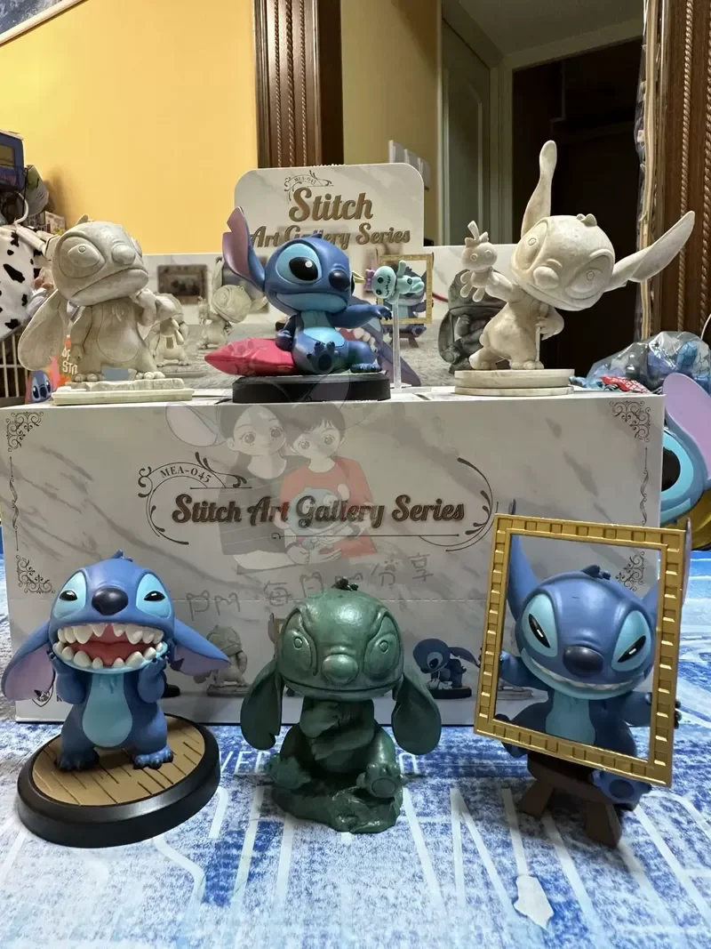 Disney-Stitch-Art-Museum-Series-Blind-Box-Figurines-tesouros ...