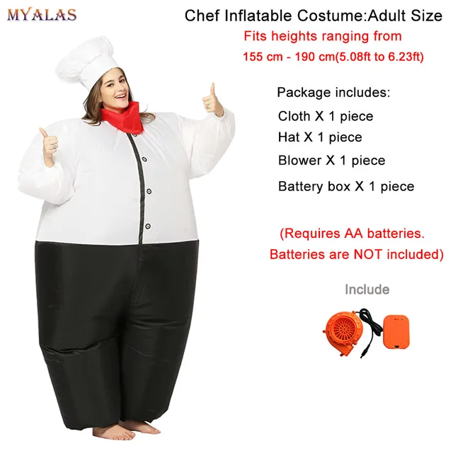 Profecional Chef Adult Costume