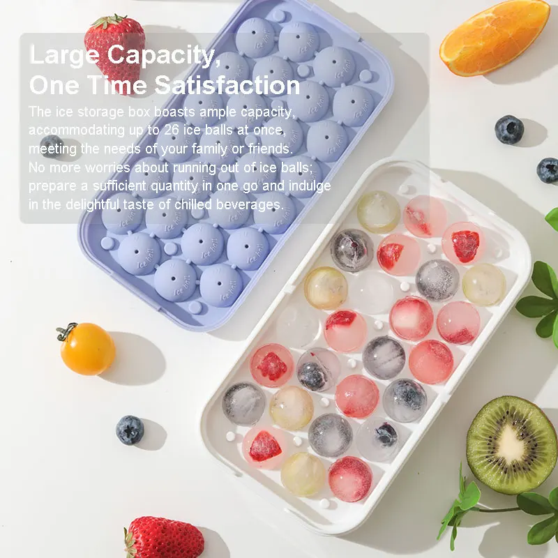 Round-Ice-Cube-Tray-With-Storage-Box-Quick-Demould-Ice-Cube-Moulds ...