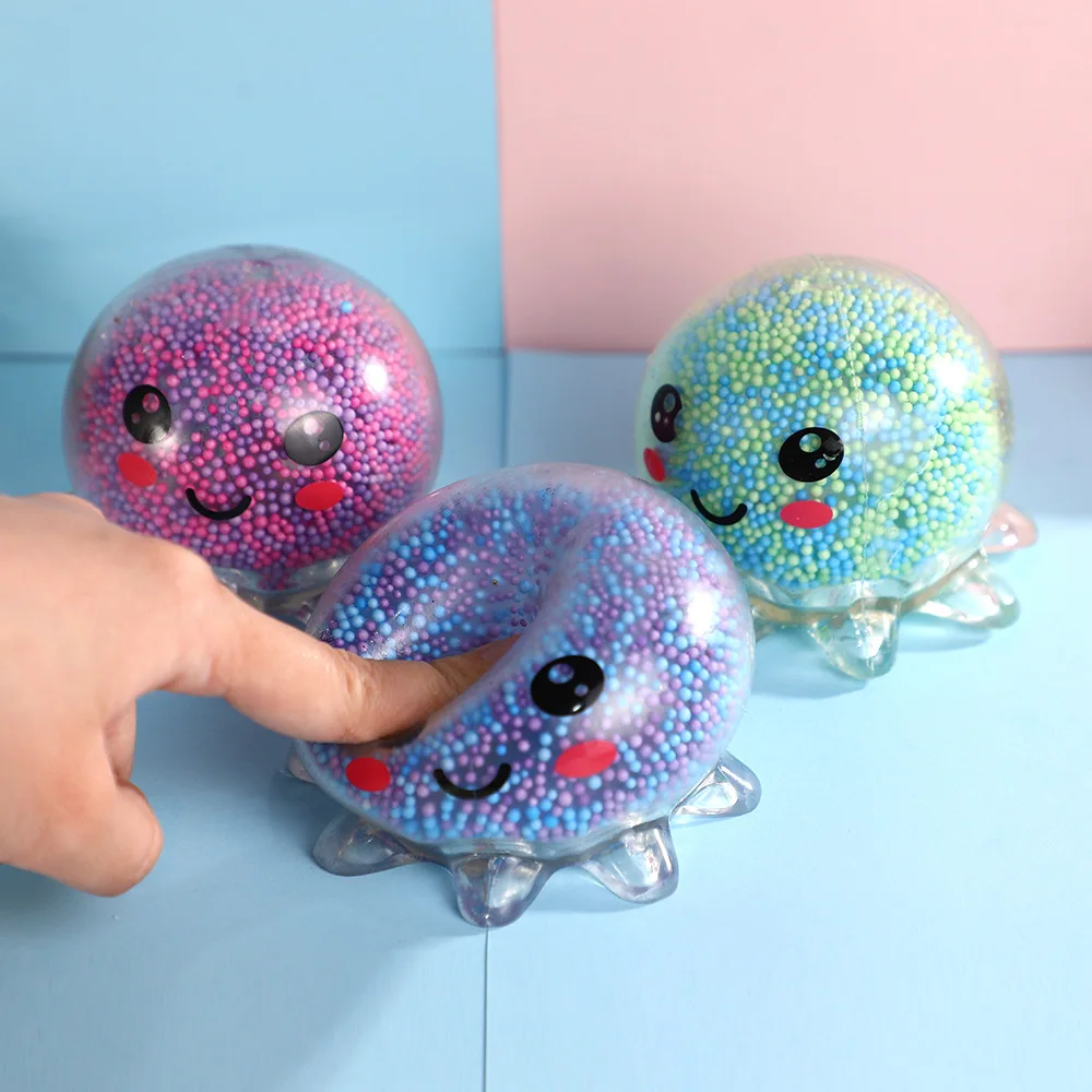 1PCS-Simulation-Stretchy-Octopus-Toy-Grape-Ball-Decompressing-Fidget ...