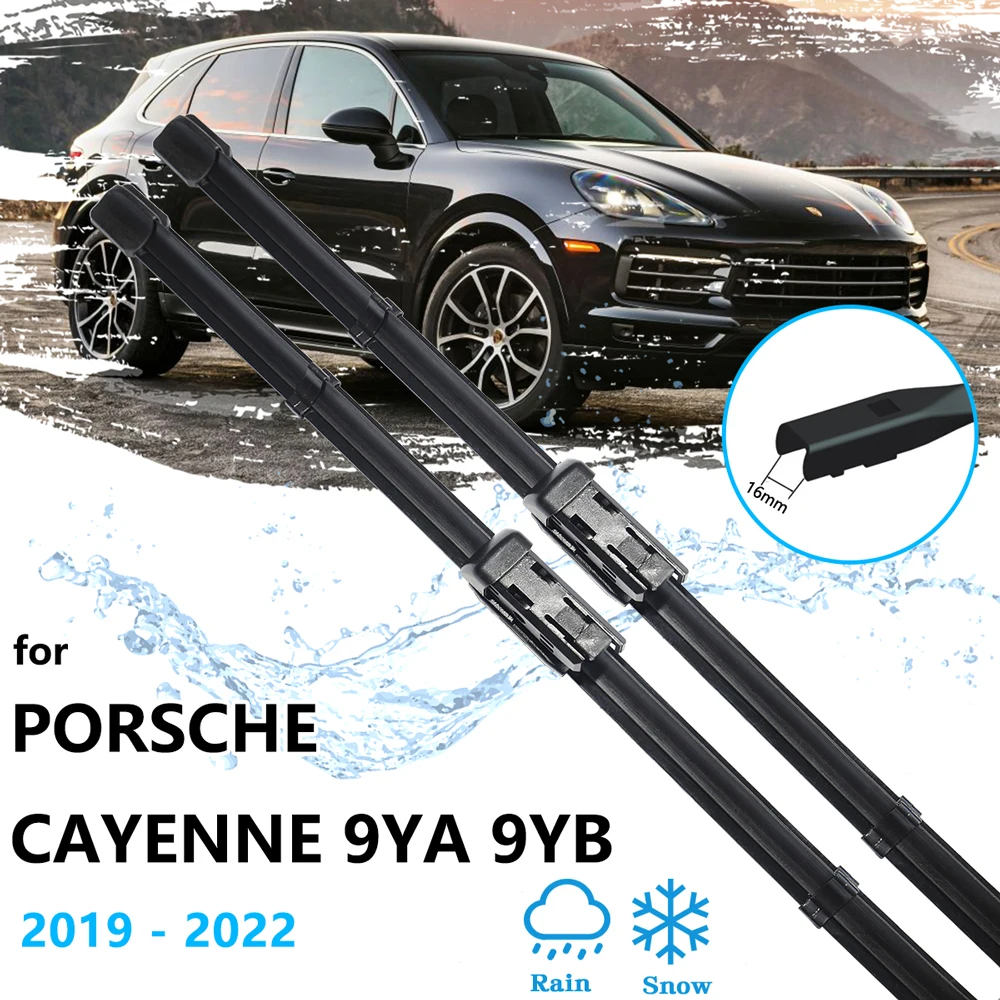 F-r-Porsche-Cayenne-9YA-9YB-MK3-2019-2020-2021-2022-Rahmenlose-Wischer ...
