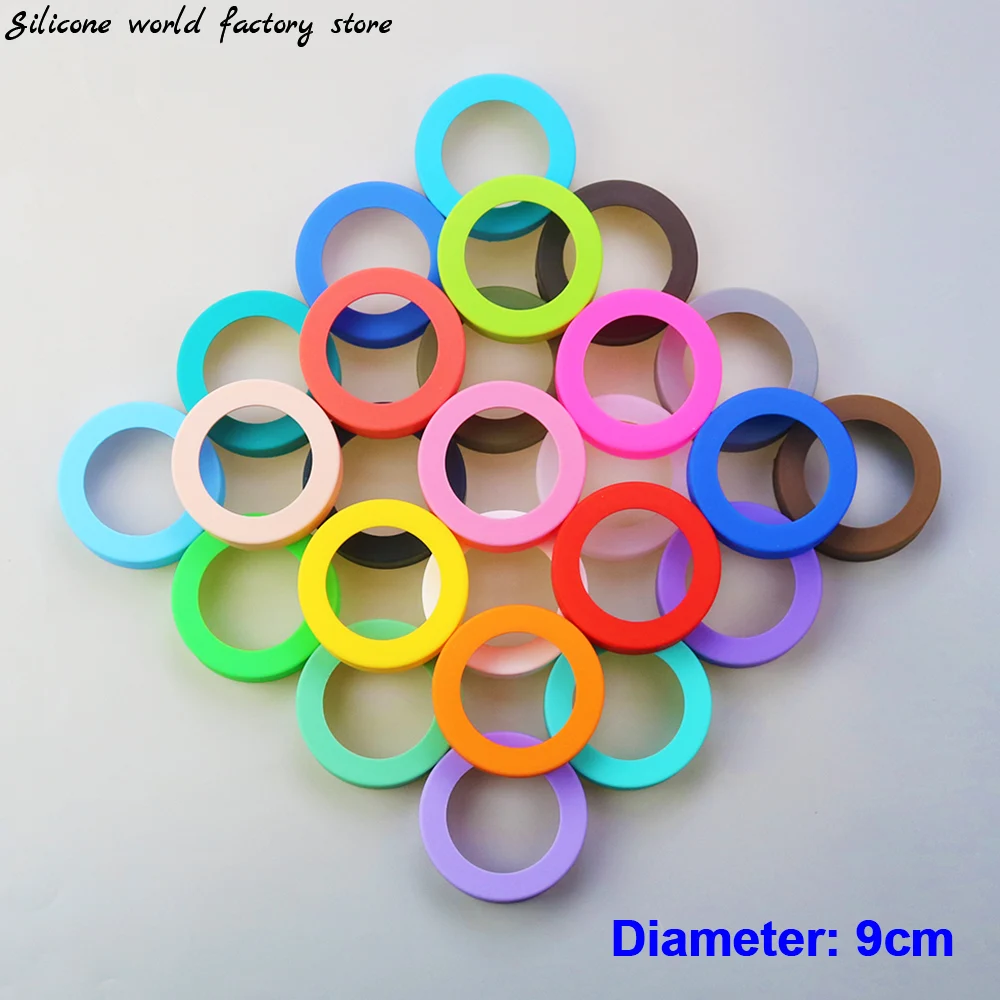 28-Colors-9-0CM-Silicone-Cup-Bottom-Cover-Coaster-Sleeve-Water-Cup ...
