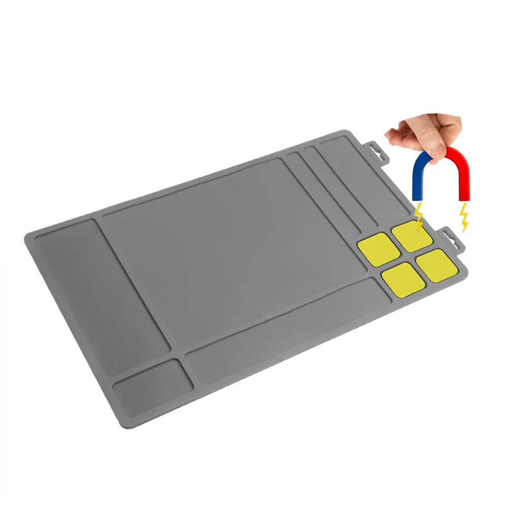 Tactical Gun Cleaning Mat Anti-slip Magnetic Pistol Rifle Disassembly ...