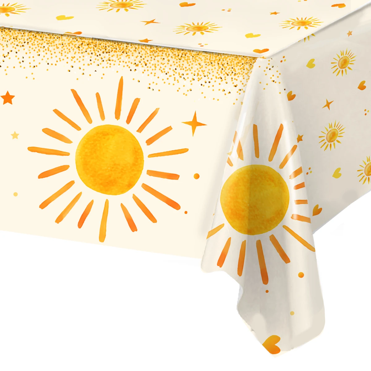 Boho-Hippie-Sun-Plastic-Tablecloth-Party-Decor-Sunshine-Lovely ...