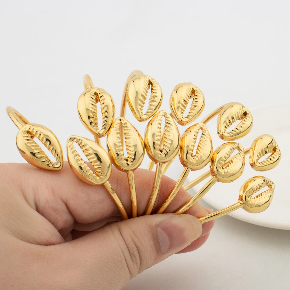 Simple-Vintage-Water-Drop-Open-Cuff-Bangles-for-Women-2025-Trend-Shell ...