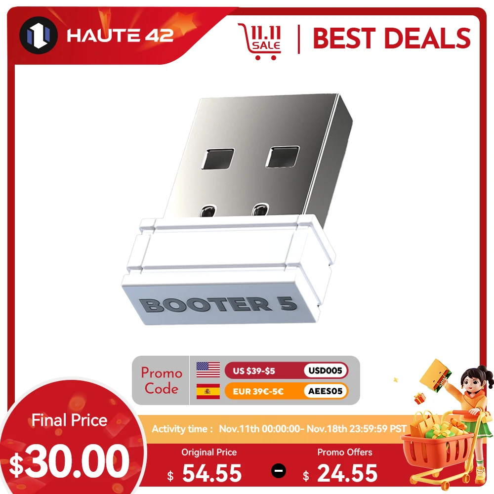 Haute42-BOOTER-5-Gaming-Converter-For-HautePad-Hitbox-Adapter-For-PS5 ...