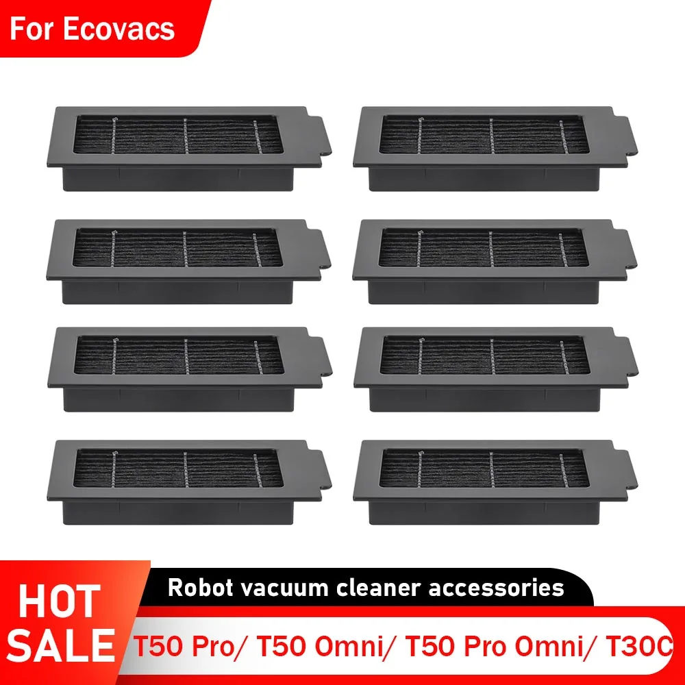 HEPA Filters for ECOVACS DEEBOT T50 Pro/ T50 Omni/ T50 Pro Omni/ T30C ...