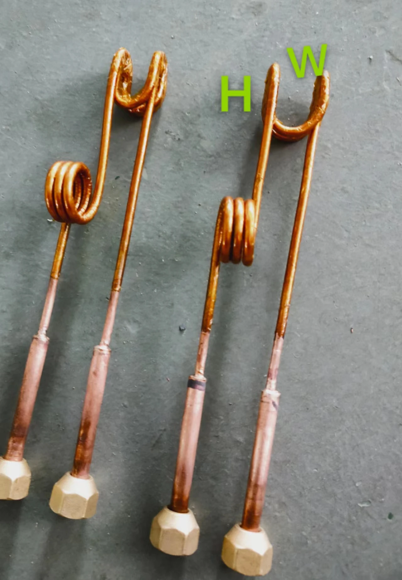 U-Shape-induction-coils-heating-copper-coil-for-induction-heating-high ...