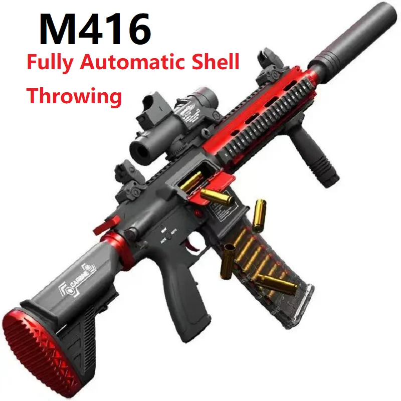 M416-Fully-Automatic-Shell-Ejection-Child-Soft-Bullet-gun-Mechanical-Continuous-Firing-Weapon ...