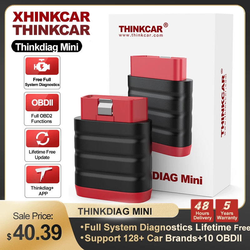 Thinkdiag Mini Obd2 Scanner For Auto Full Obd 2 Function Diagnostic ...
