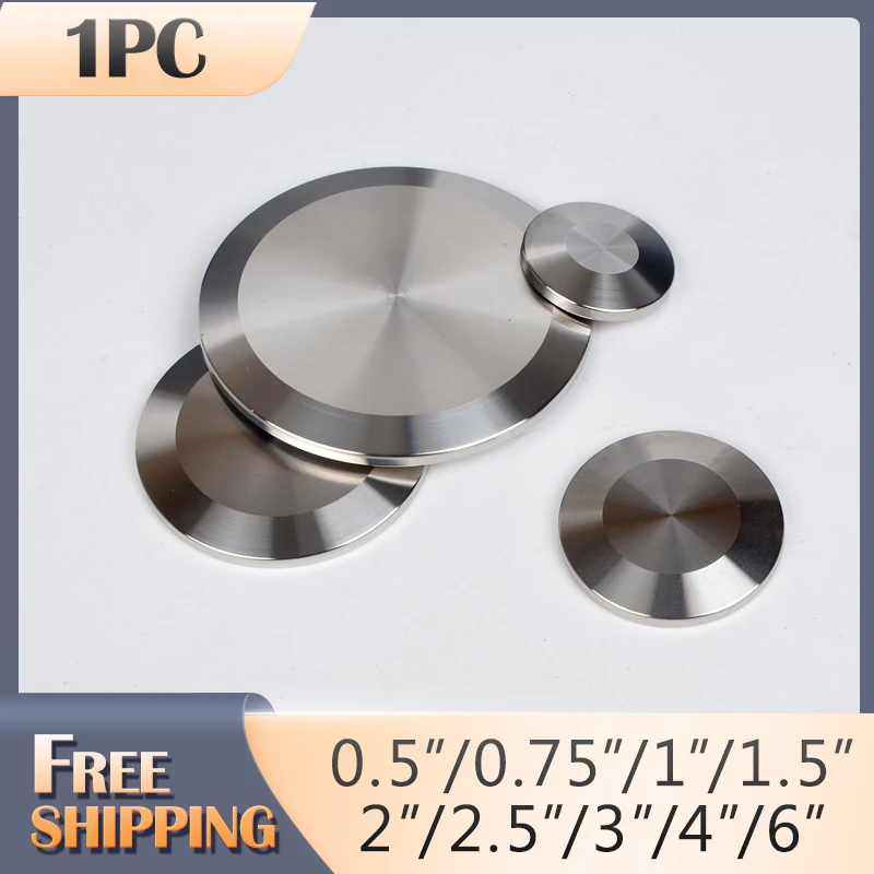 Tri-Clamp-SS304-316L-abrazadera-sanitaria-inoxidable-tapa-de-tapa-ciega ...