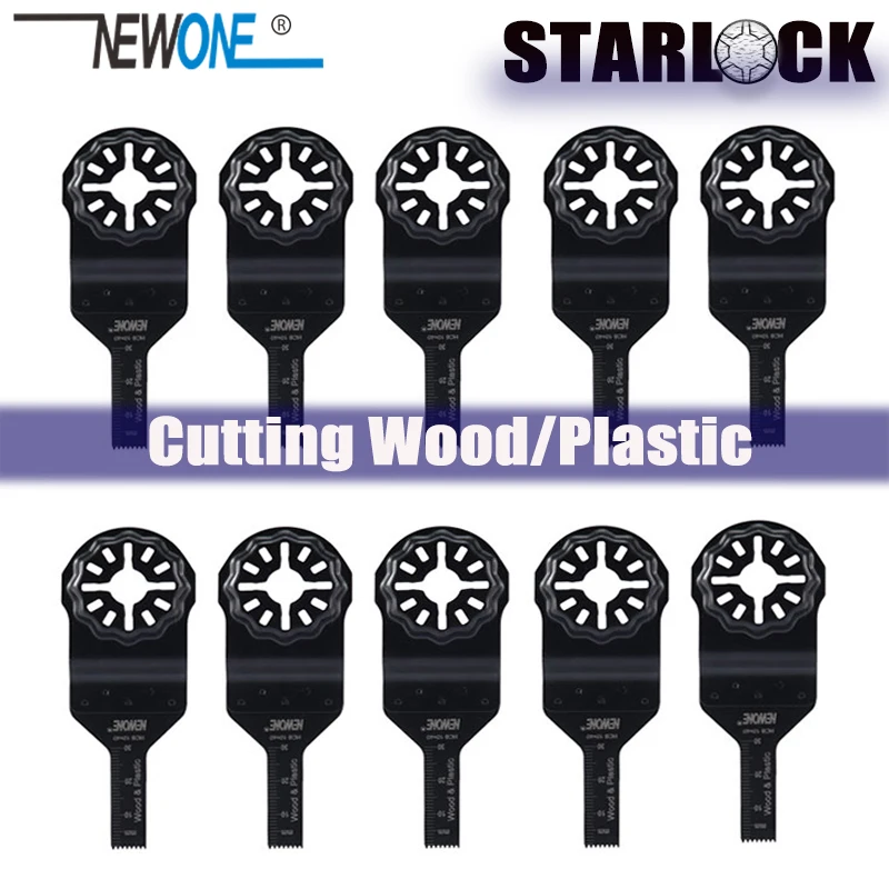 NEWONE 3/8 Inch HCS Standard Starlock E cut Multi Saw Blade Pack ...
