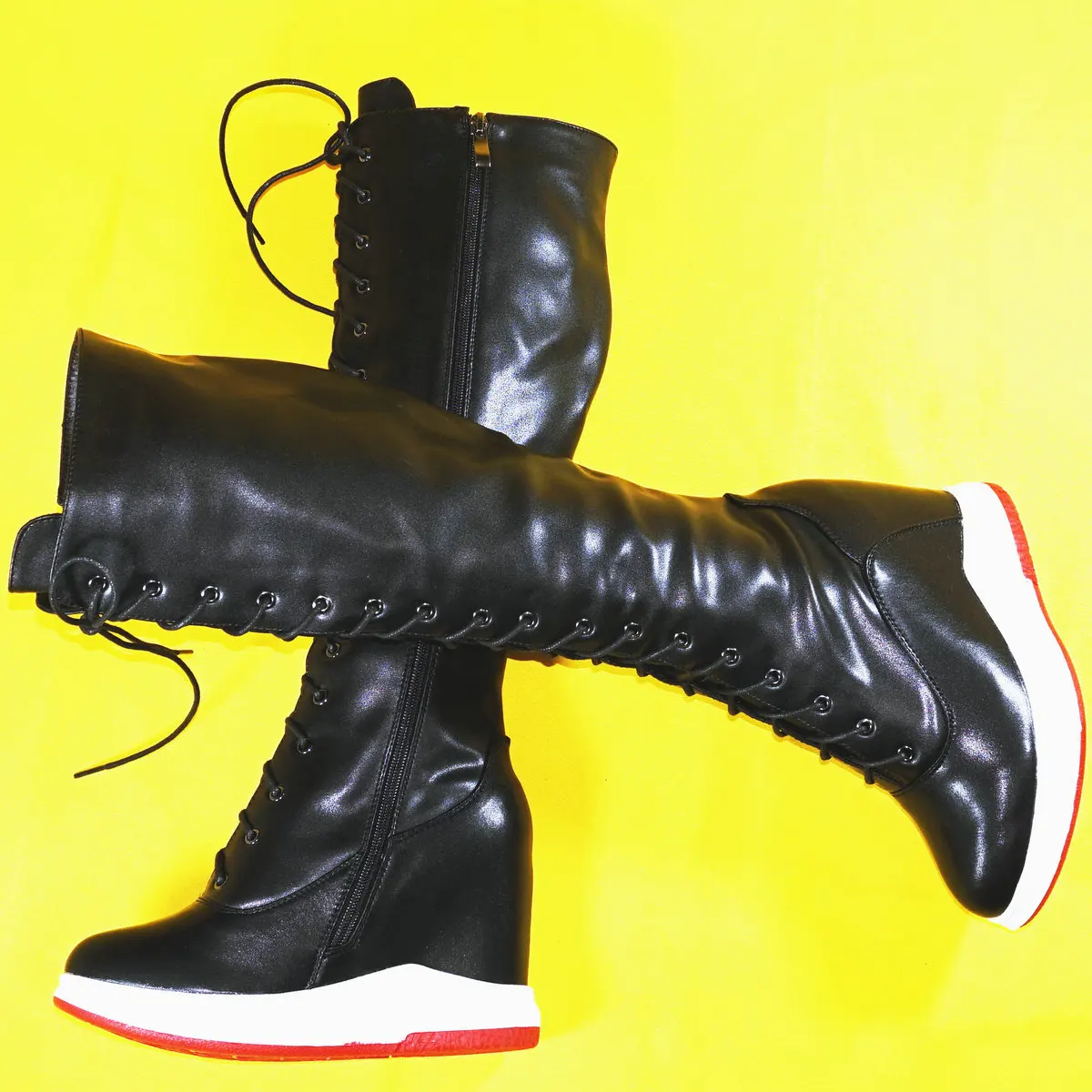 Chaussures-lacets-en-cuir-v-ritable-pour-femmes-chaussures-talons-hauts ...