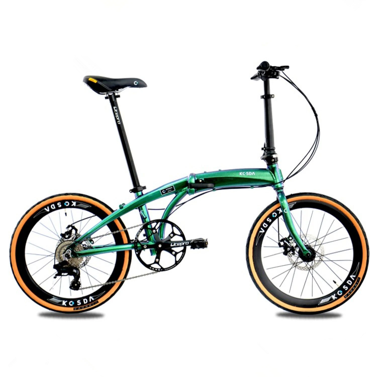 22-Inch-451-Wheel-Aluminum-Alloy-Ultra-light-Folding-Bicycle-Student ...