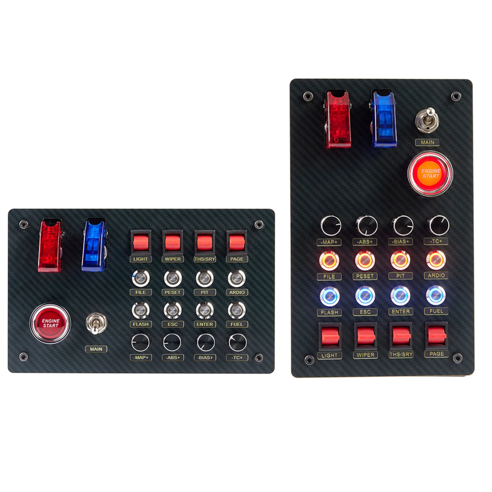 ZQSR-Simulates-Racing-Car-Central-Control-Box-Multifunctional-Control ...
